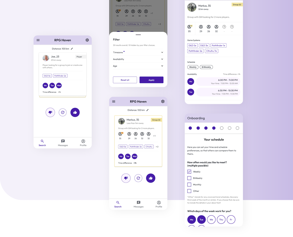 RPG Haven - The ultimate group finder app